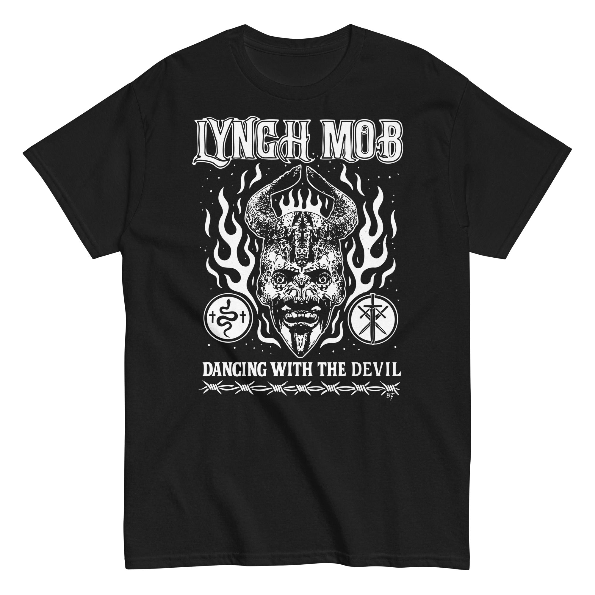 Lynch Mob "Dancing with the Devil" Unisex T-shirt – Rat Pak Records